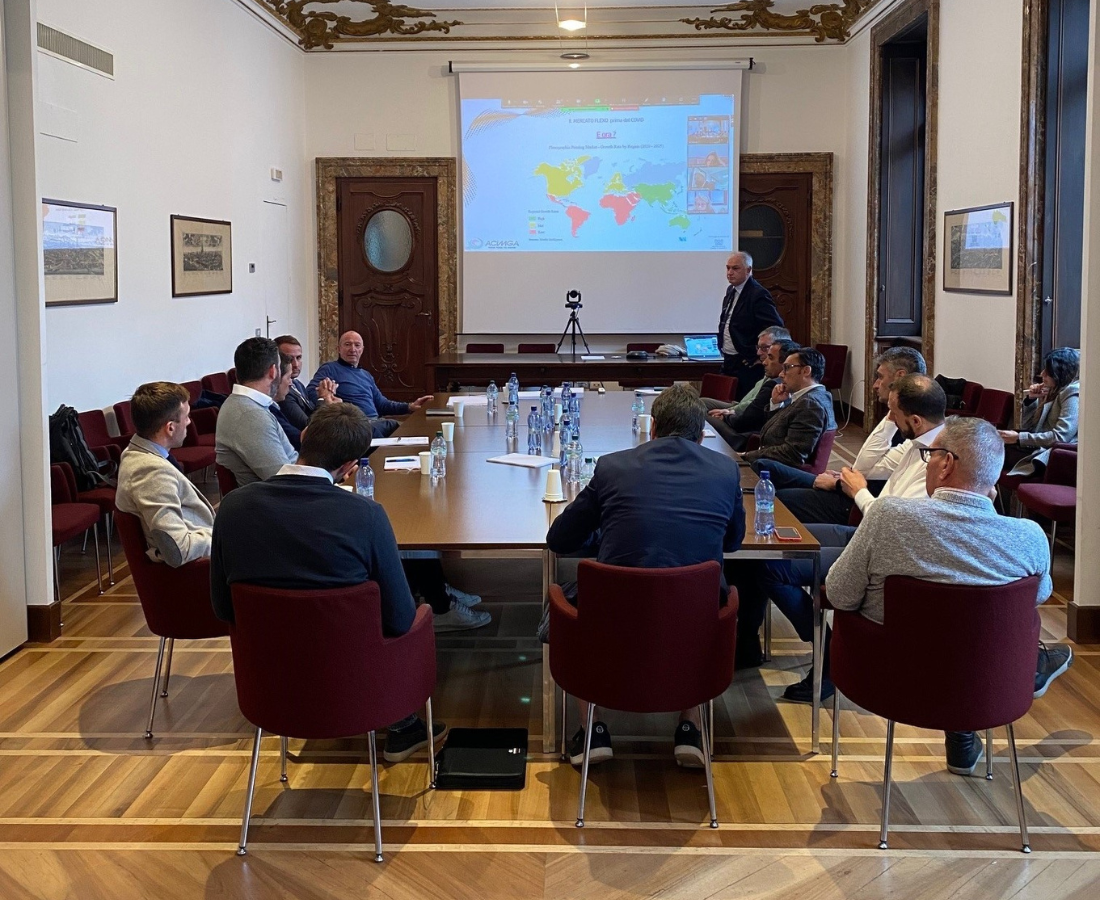 IL KICK-OFF DEL GRUPPO DEDICATO ALLA FLEXO - Acimga